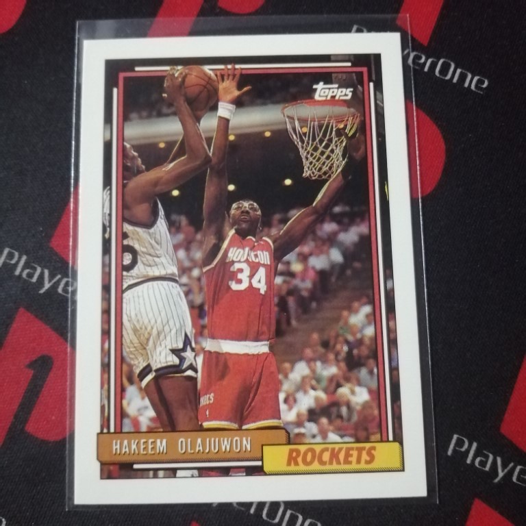 Hakeem Olajuwon NBA Card (Part 1)(90s)(Check Variations)(Instant ...