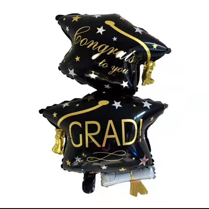 35 inches Graduation theme double Graduation hat model Grad party ...