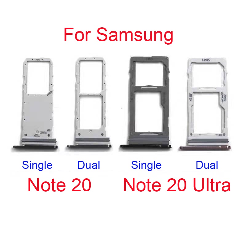 SIM Card Tray Holder Slot For Samsung Galaxy Note 20 Ultra | Shopee ...