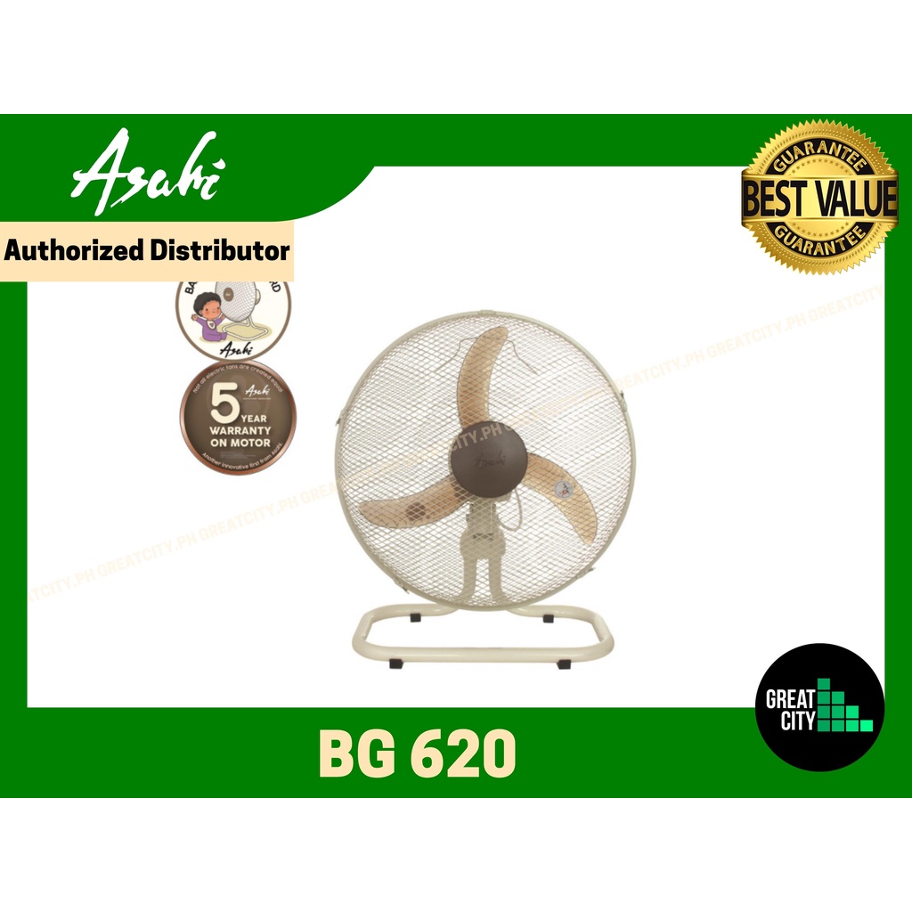 ASAHI Original Ground Fan/Child-Safety Fan BG-620 | Shopee Philippines