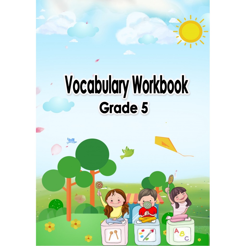 GRADE 5 VOCABULARY WORKBOOK (50 PAGES) | Shopee Philippines