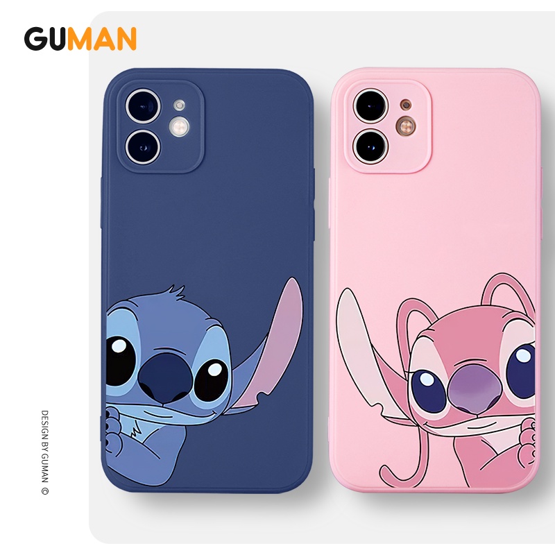GUMAN Soft Silicone Matching Couple Set Cute Funny Shockproof Phone ...