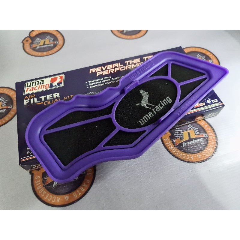 UMA RACING AIR FILTER / HI FLOW / WASHABLE FOR YAMAHA MIO M3 I 125 ...