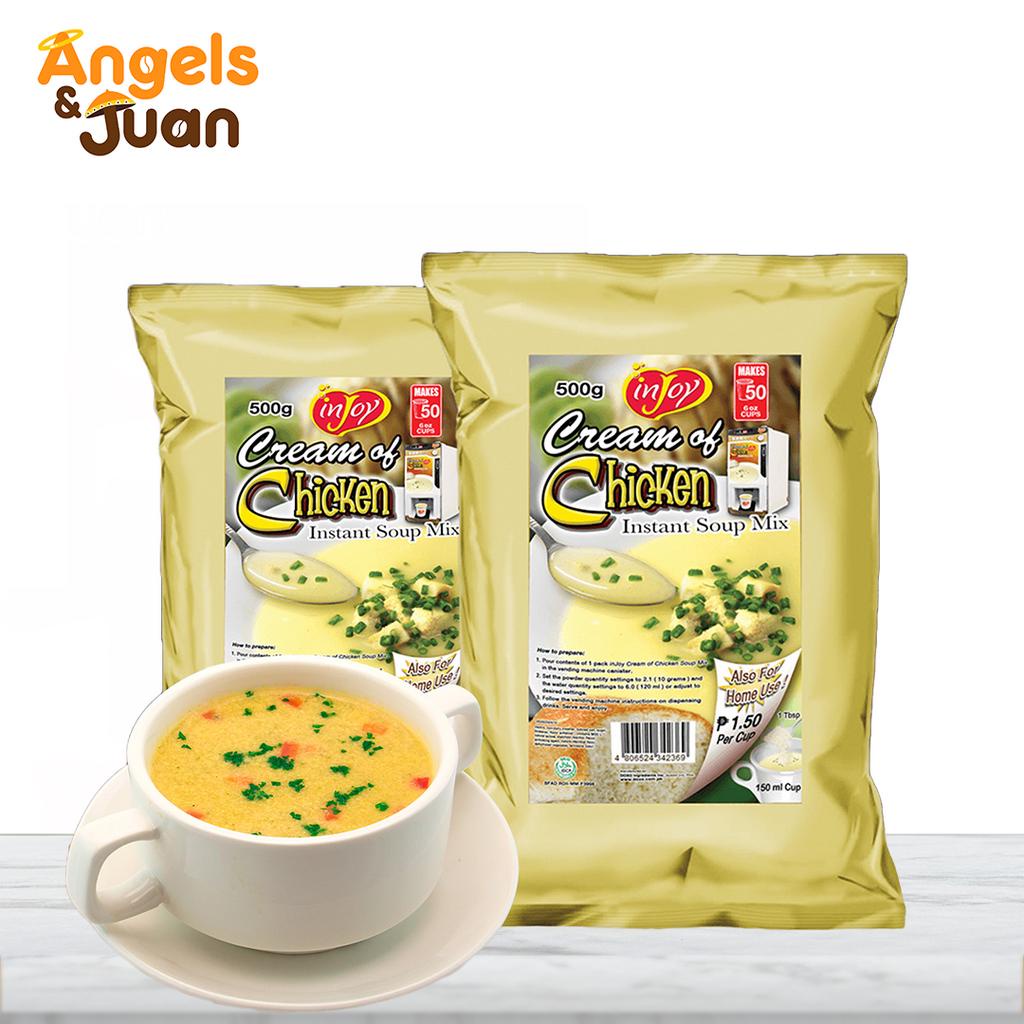 inJoy Cream of Chicken Instant Soup Powder for Coffee Vending Machine ...