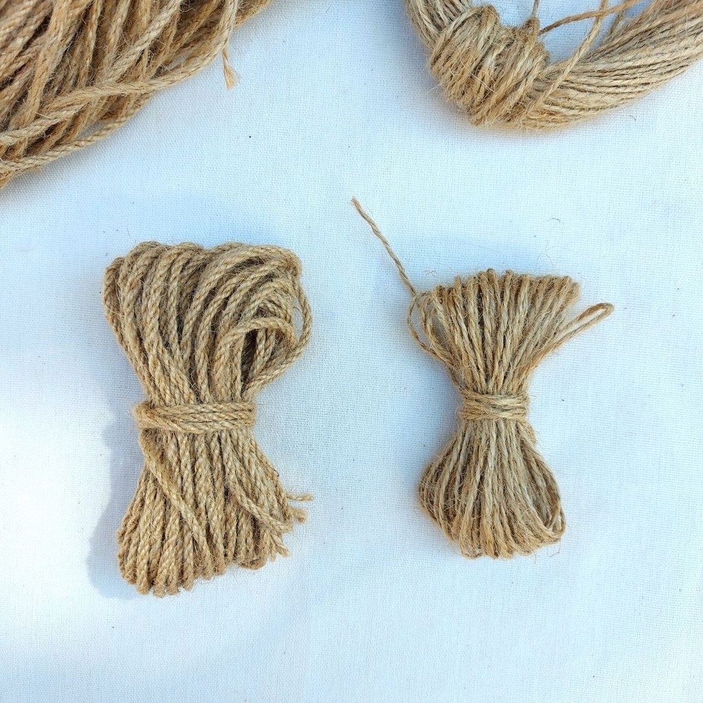 Jute String 1mm/3mm, 10 yards | Shopee Philippines