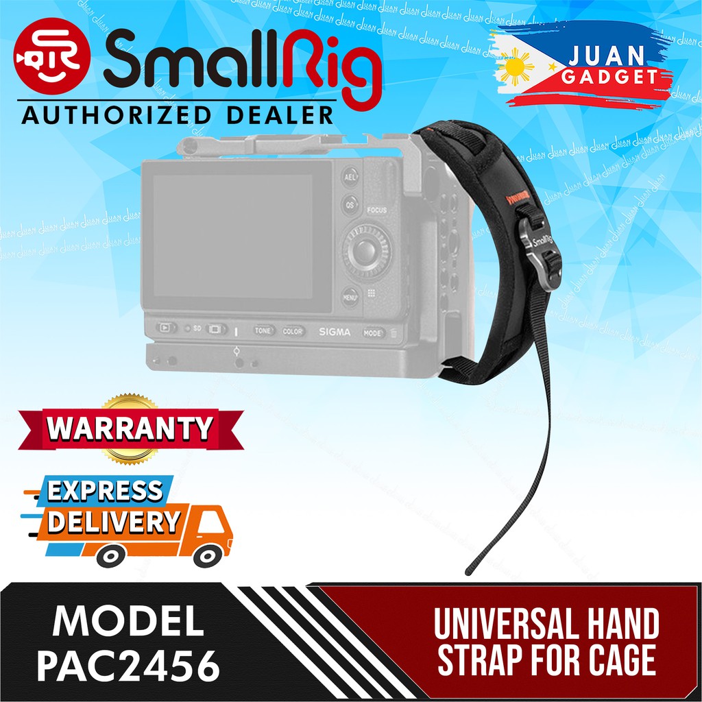 Smallrig PAC2456B 12MM Width Universal Hand Strap for Cameras | JG ...