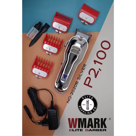 WMARK PROFESSIONAL HAIR CLIPPER WMARK ALL METAL GOLD DIGITAL WMARK NG ...