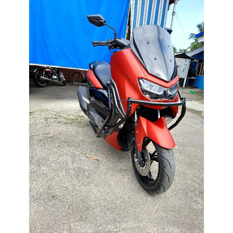 YAMAHA NMAX V2 CRASH GUARD HEAVY-DUTY AND GOOD QUALITY (POWDER COATING ...