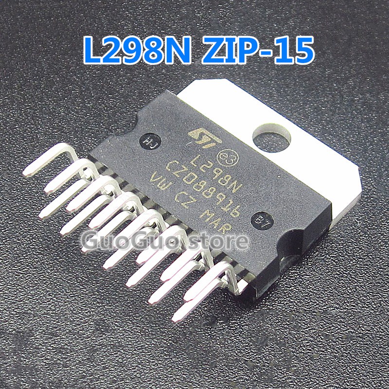2pcs L298 L298N LM298N ZIP-15 stepper motor driver chip on sale New ...