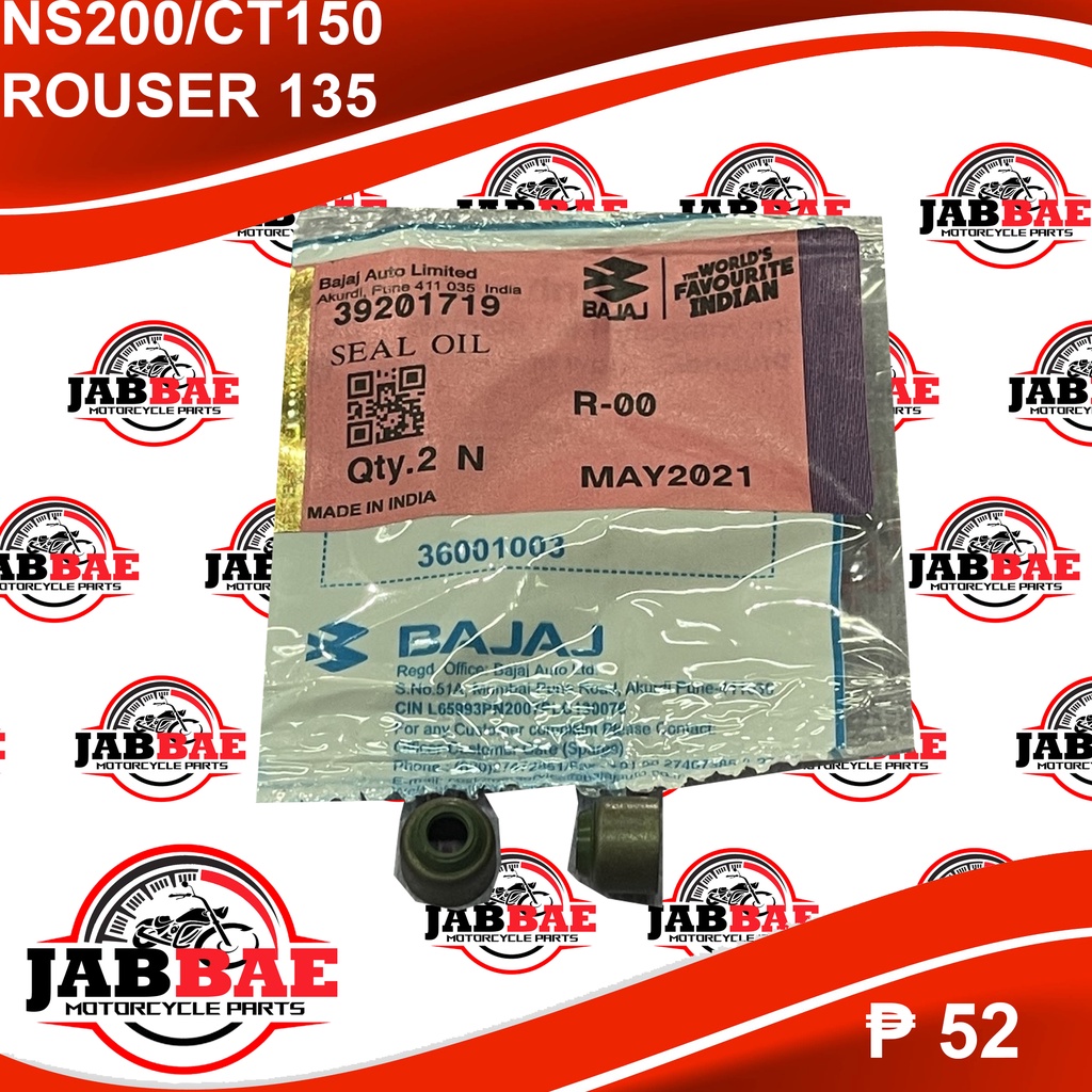 Valve Seal NS200 CT150 Rouser135 39201719 NEW PRICE | Shopee Philippines