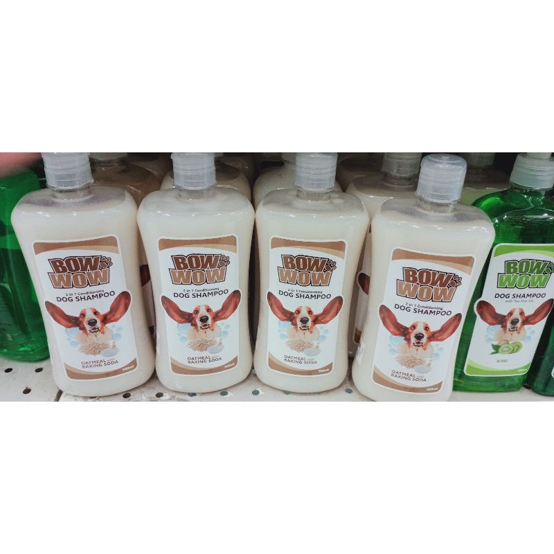 Dog Shampoo - Bow Wow Dog Shampoo with Tea Tree Oil 500ml | Shopee ...