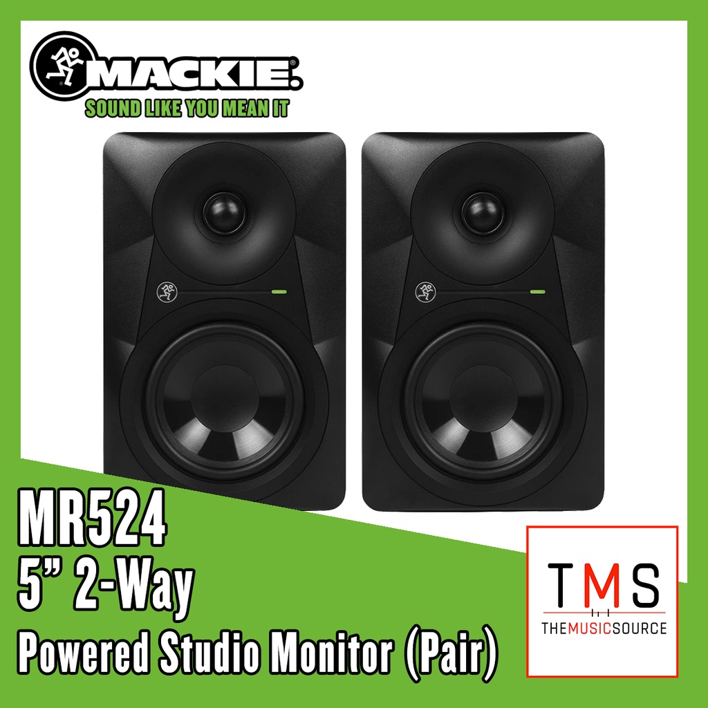 MACKIE MR524 5″ 2-Way Powered Studio Monitor (Pair) | Shopee Philippines