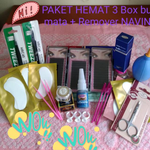 Promo Complete Eyelash Extension Package/Eyelash Extension/Eyelash ...