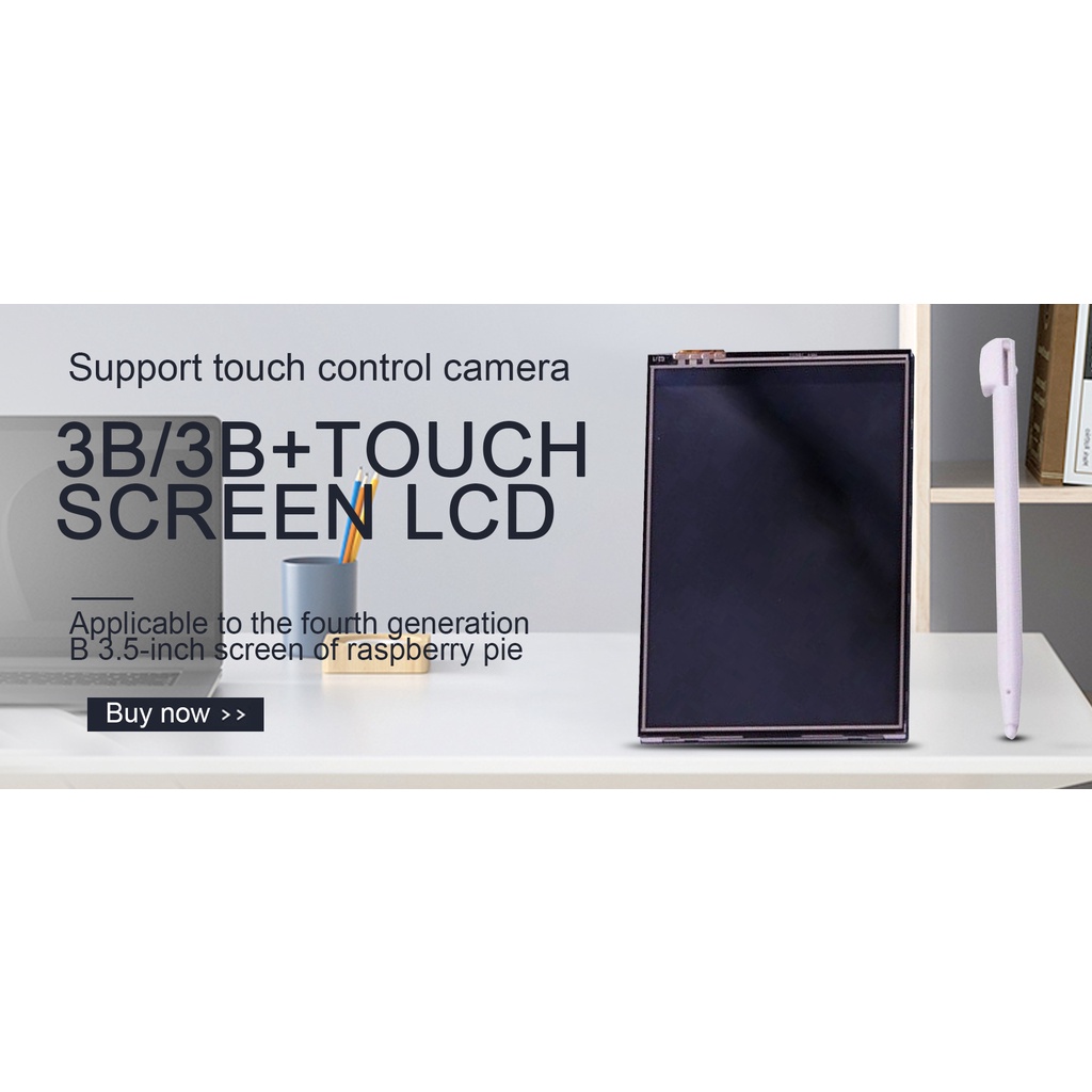 3.5 Inch Monitor HDMI-Compatible 320 x 480 Capacitive Touch Screen LCD ...