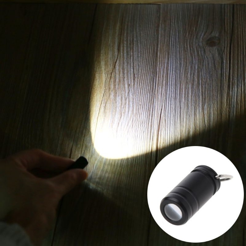 Left Protable Super Tiny Mini Small Keychain Flashlight Torch Keychain ...