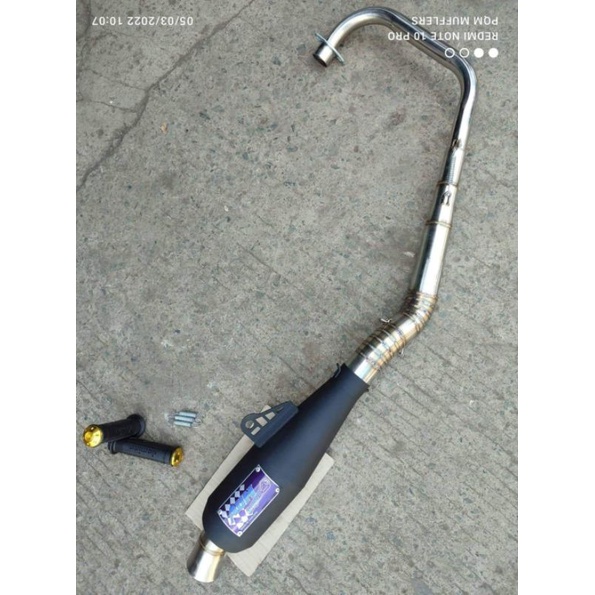 DREAM CUT CLICK 125/150 POWER PIPE CHICKEN MUFFLER COMPLETE SET ...