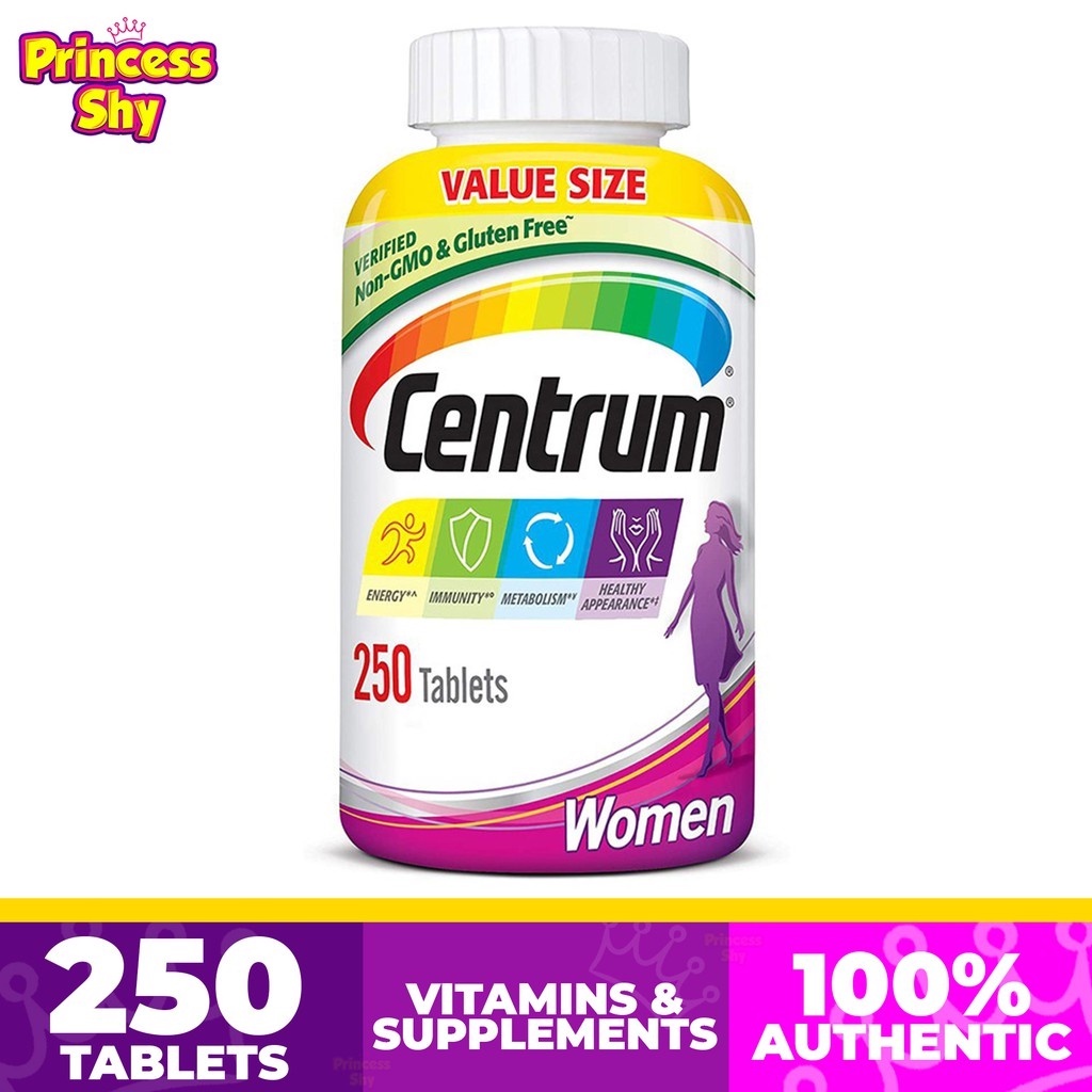 Centrum Multivitamin for Women 250 Tablets | Shopee Philippines