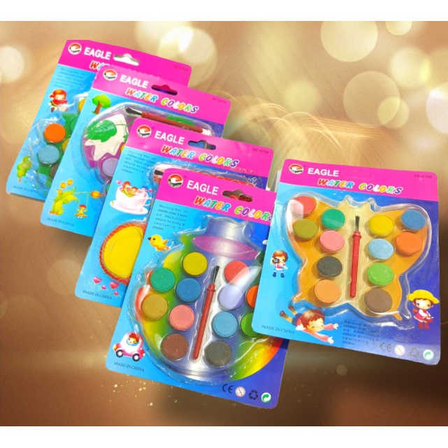 Poster Colour 12colors*20ml W/Case W/Brush | Shopee Philippines