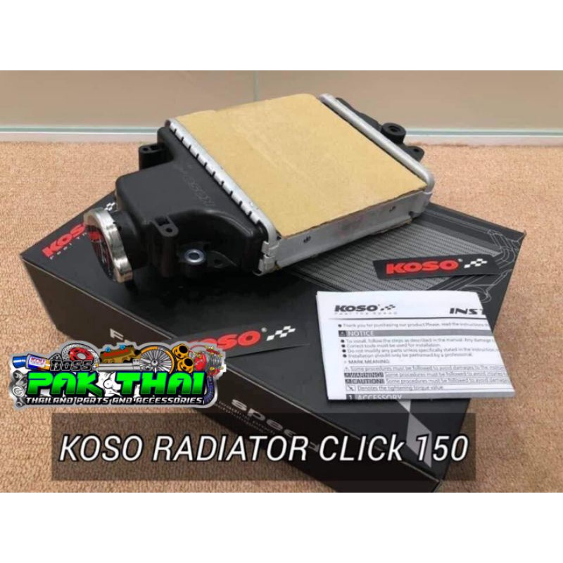 KOSO radiator for honda click | Shopee Philippines
