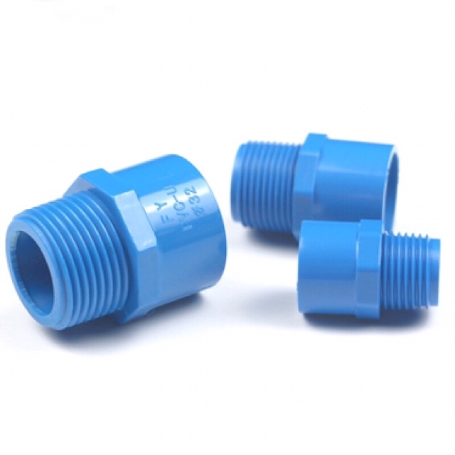 PVC Blue Pipe Fittings EIbow, Tee, Coupling, Male Adaptor,Female ...
