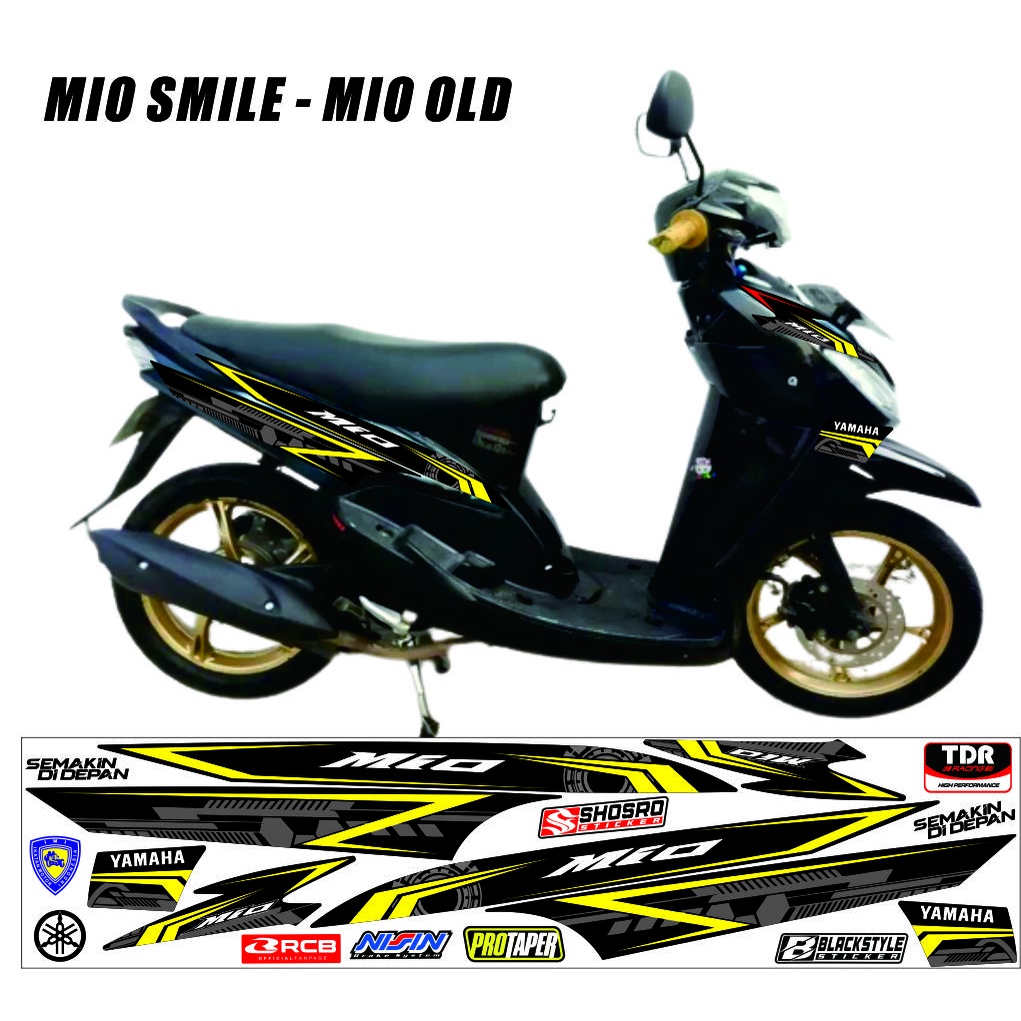 Lis/art CUSTOM Variation MIO OLD/MIO SMILE STRIPING CUSTOM STICKER ...