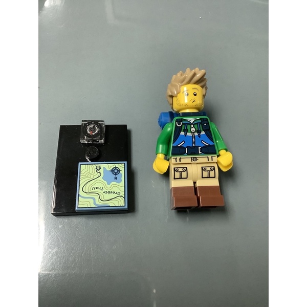 LEGO Minifigure Series 16, Hiker (complete set with stand and ...