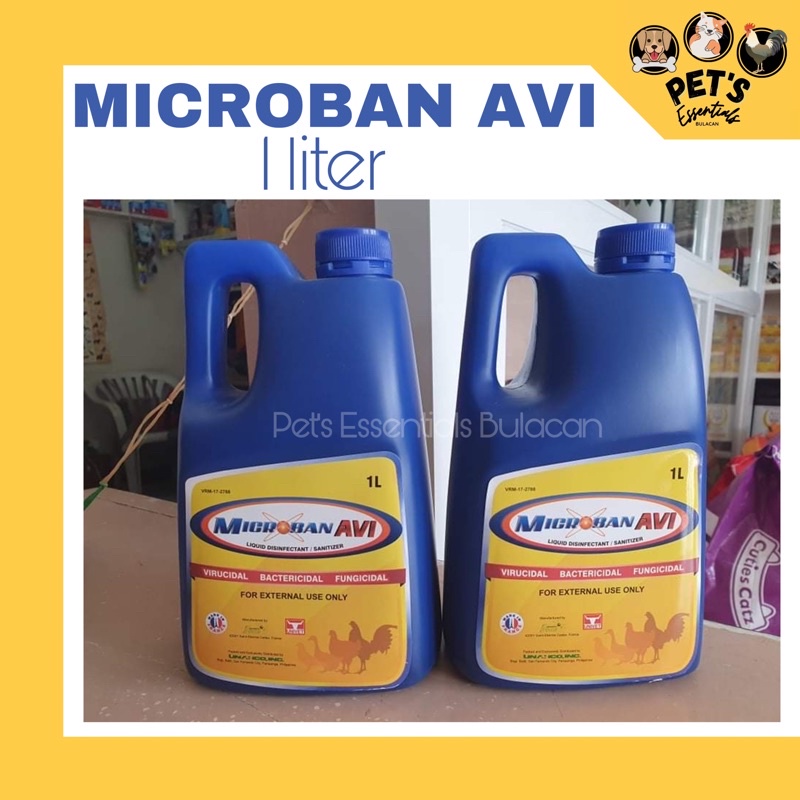 Microban Avi 1 liter DISINFECTANT | Shopee Philippines