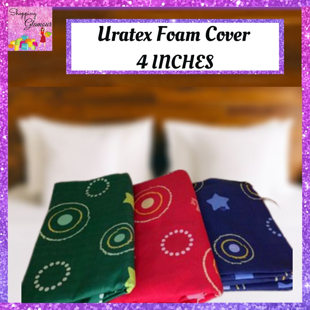 URATEX FOAM COVER / BEDSHEET / COVER ONLY / JCE 4 inches thickness ...