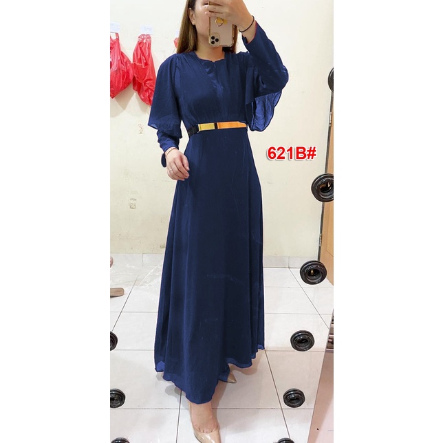 621B Imported fashion busui Gamis (IRON BELT) / MAXI PARTY DRESS ...