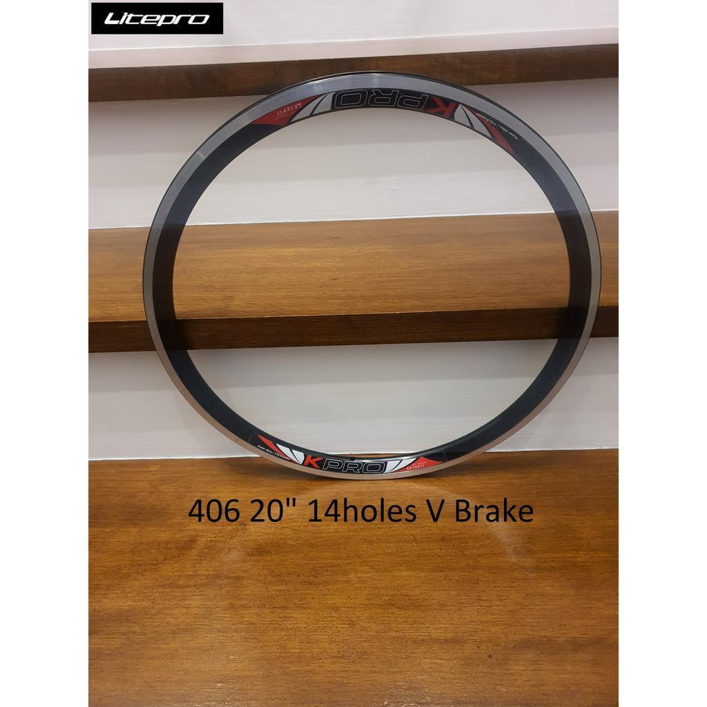 LITEPRO PLUS KPro Rim 20" 406 14h 24h 28h Rim Disc | Shopee Philippines