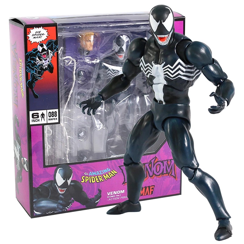 ML PVC Action Figure Venom Mafex 088 Toy Gift Box | Shopee Philippines