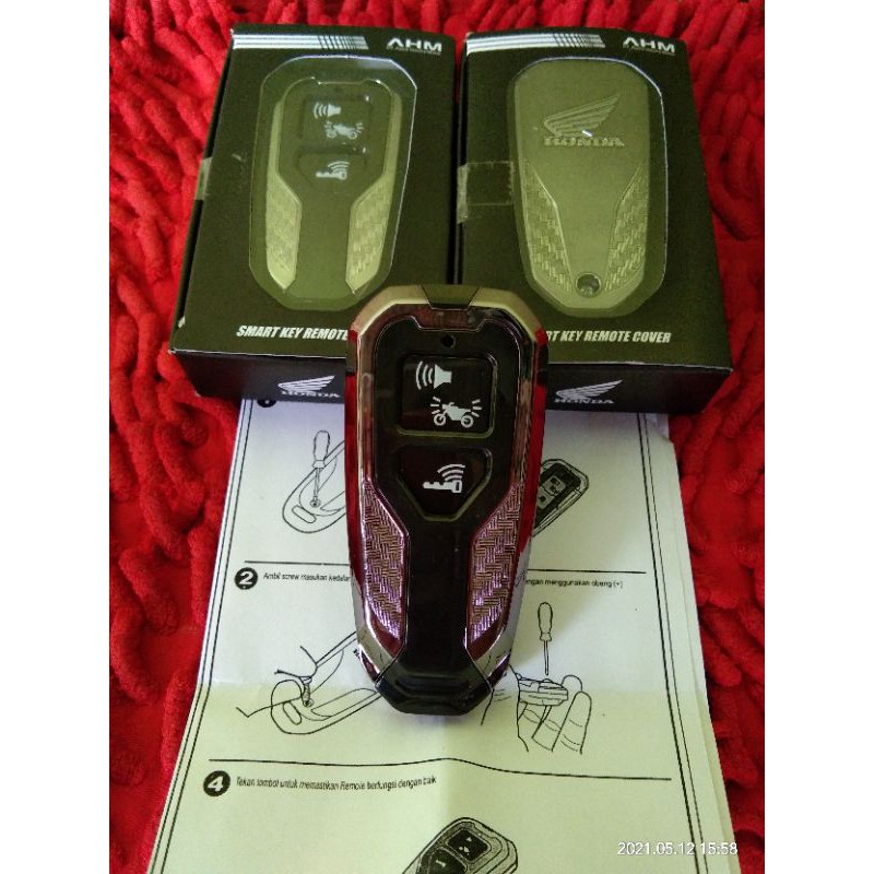 Smartkey Remote Cover for Honda pcx 160, vario 160, vario 125 iss ...