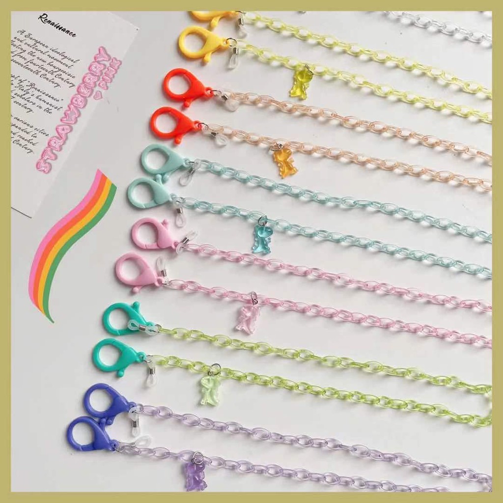 New Candy Color Creative Cartoon Little Dinosaur Acrylic Lanyard ...