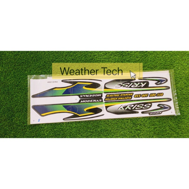 Modenas KRISS100 / KRISS 110 Body Sticker (11) | Shopee Philippines
