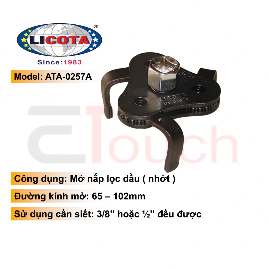 Licota Flat Oil Filter - ATA-0257A | Shopee Philippines