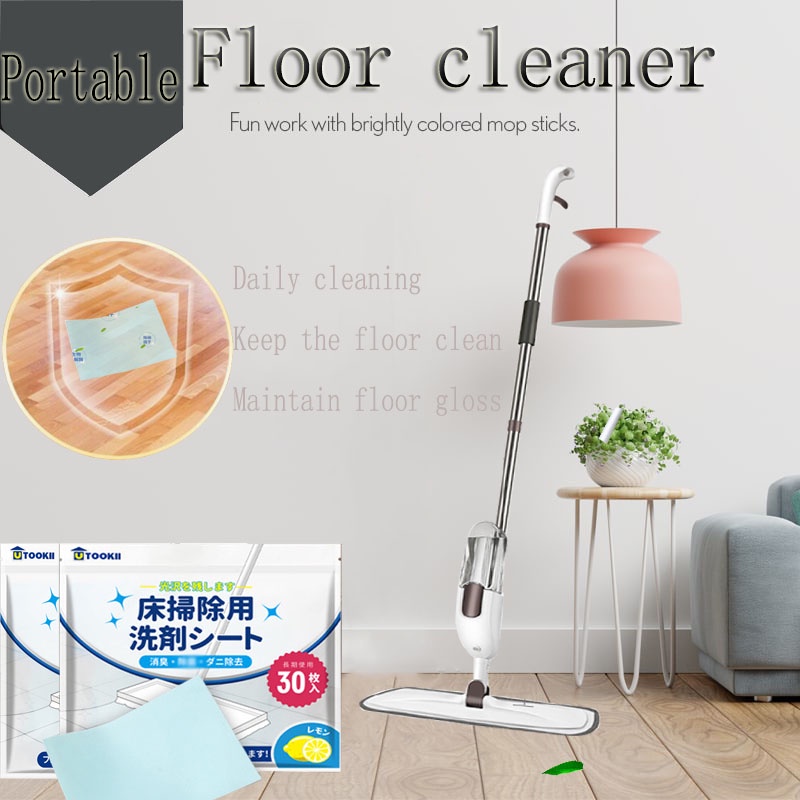Floor Cleaner Tablets All-around Dissolving Paper Cleaning Sheet ...