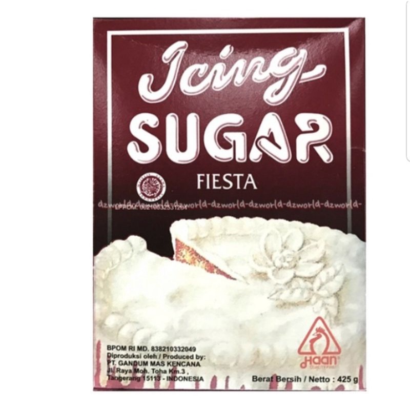 Haan Icing Sugar Fiesta 425 g | Shopee Philippines