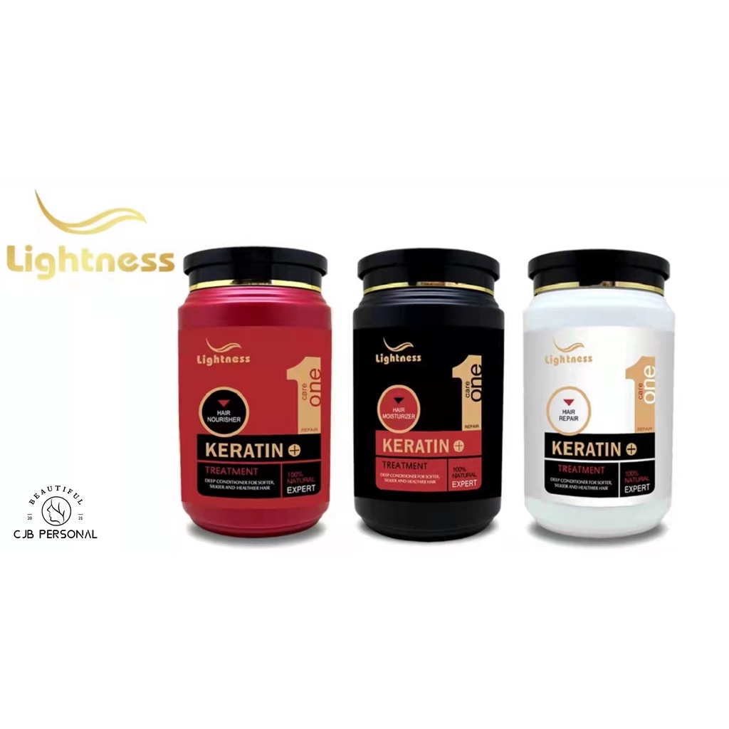 LIGHTNESS One Care Keratin Hair Care Hair Treatment 1000ml | Shopee ...