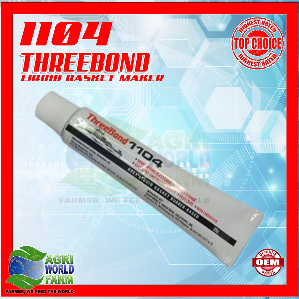 Liquid Gasket Maker THREE BOND 1104 25g | Shopee Philippines