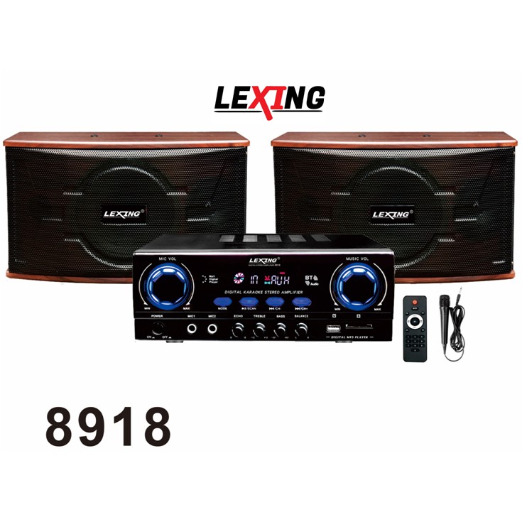 LX-8918 LEXING KARAOKE SET 1200WATTS | Shopee Philippines