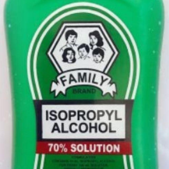 Family alchohol 40% rubbing compound alcohol /Family Isopropyl alcohol ...
