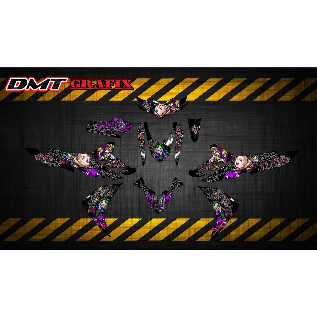 Full Decal Sticker for Yamaha Mio i 125, M3 Joker | Shopee Philippines