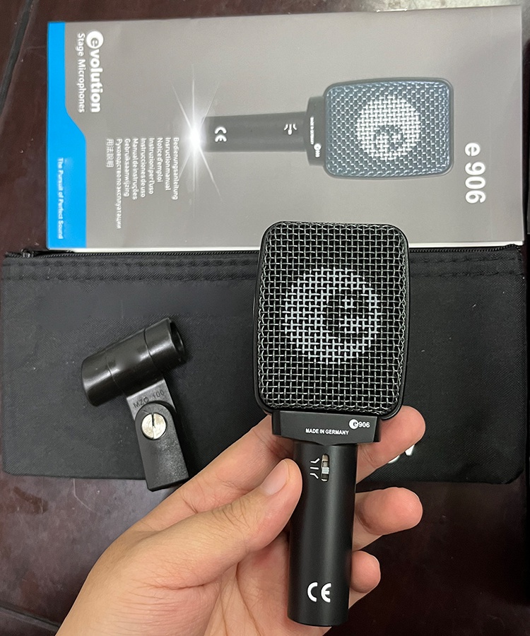 Sennheiser E906 Instrument Microphone Set Supercardioid Instrument ...