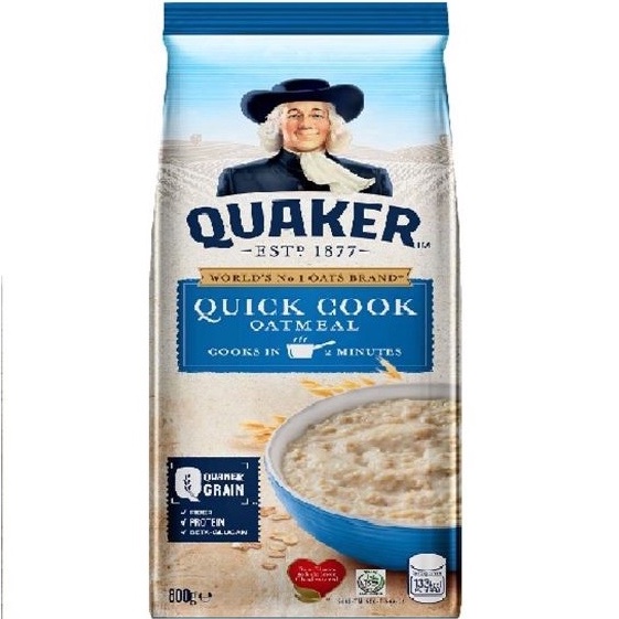 Quaker Quick Cook Oatmeal 800g | Shopee Philippines