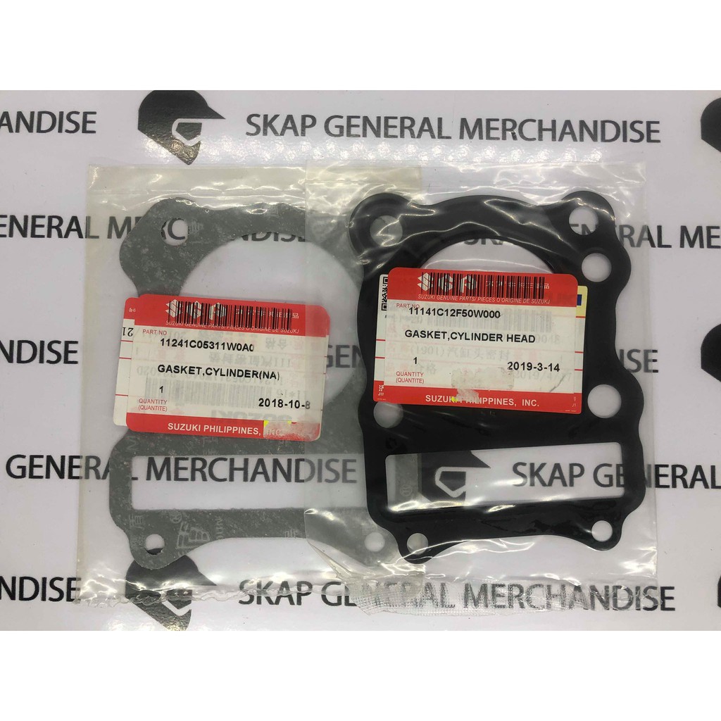 SGP - GASKET, BASE & HEAD - THUNDER 125 / GS125 / GS150 ...