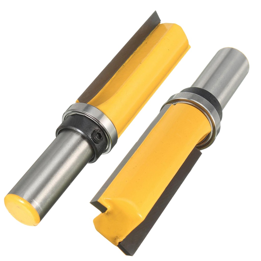 Straight Flute Flush Router Wood Bits Cutter 1/2*3/4*50mm | Shopee ...