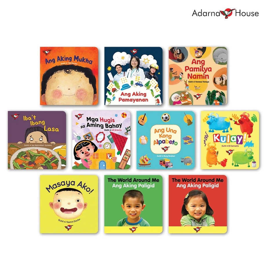 My First Filipino Library (Wika Board Book Bundle 1 - 10 titles ...