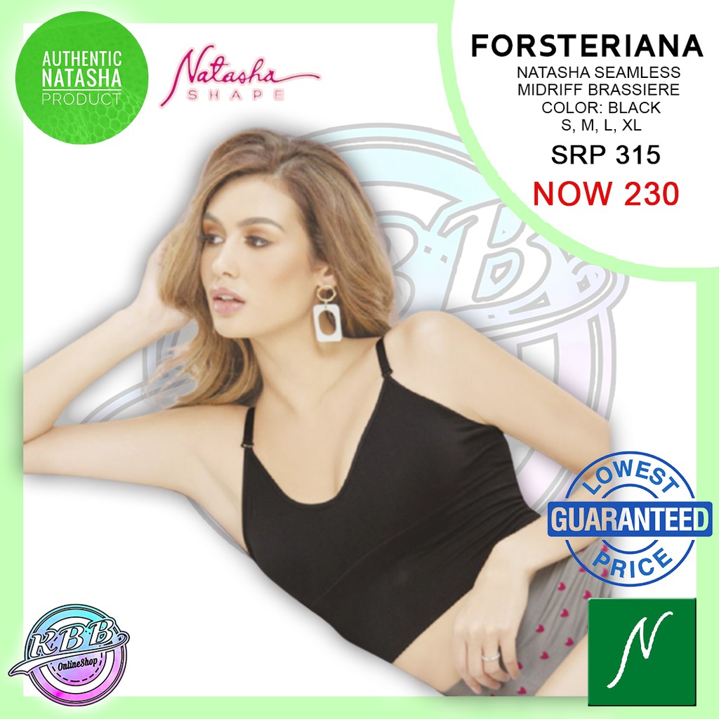 Natasha Shape Forsteriana Seamless Midriff Brassiere | Shopee Philippines