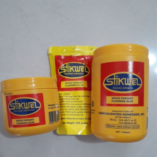 Stikwel adhesive glue for wood, etc STICKWELL STICKWEL STIKWELL ...