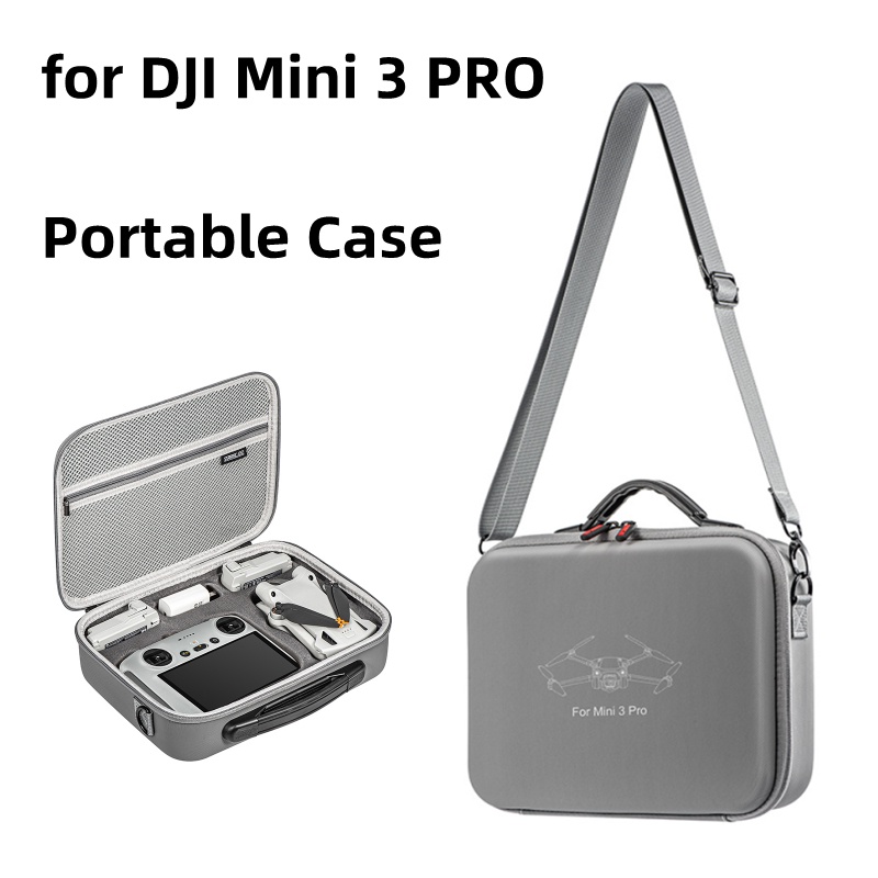 DJI Mini 3 PRO Portable Case Messenger Storage Bag Integrated RC with ...